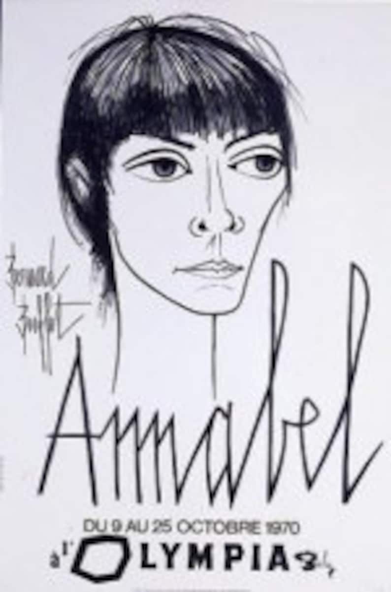 Annabel. Original Poster. 1970 - Etsy