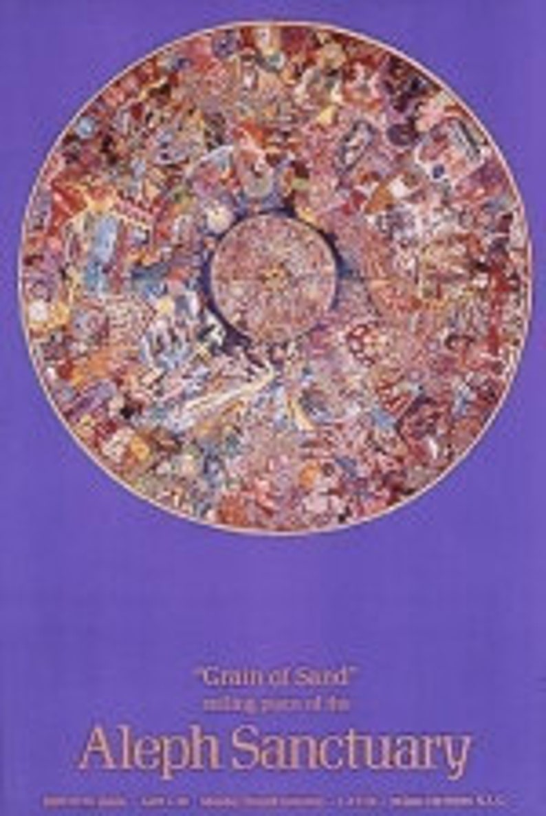 Aleph Sanctuary. Original Poster. 1969 - Etsy