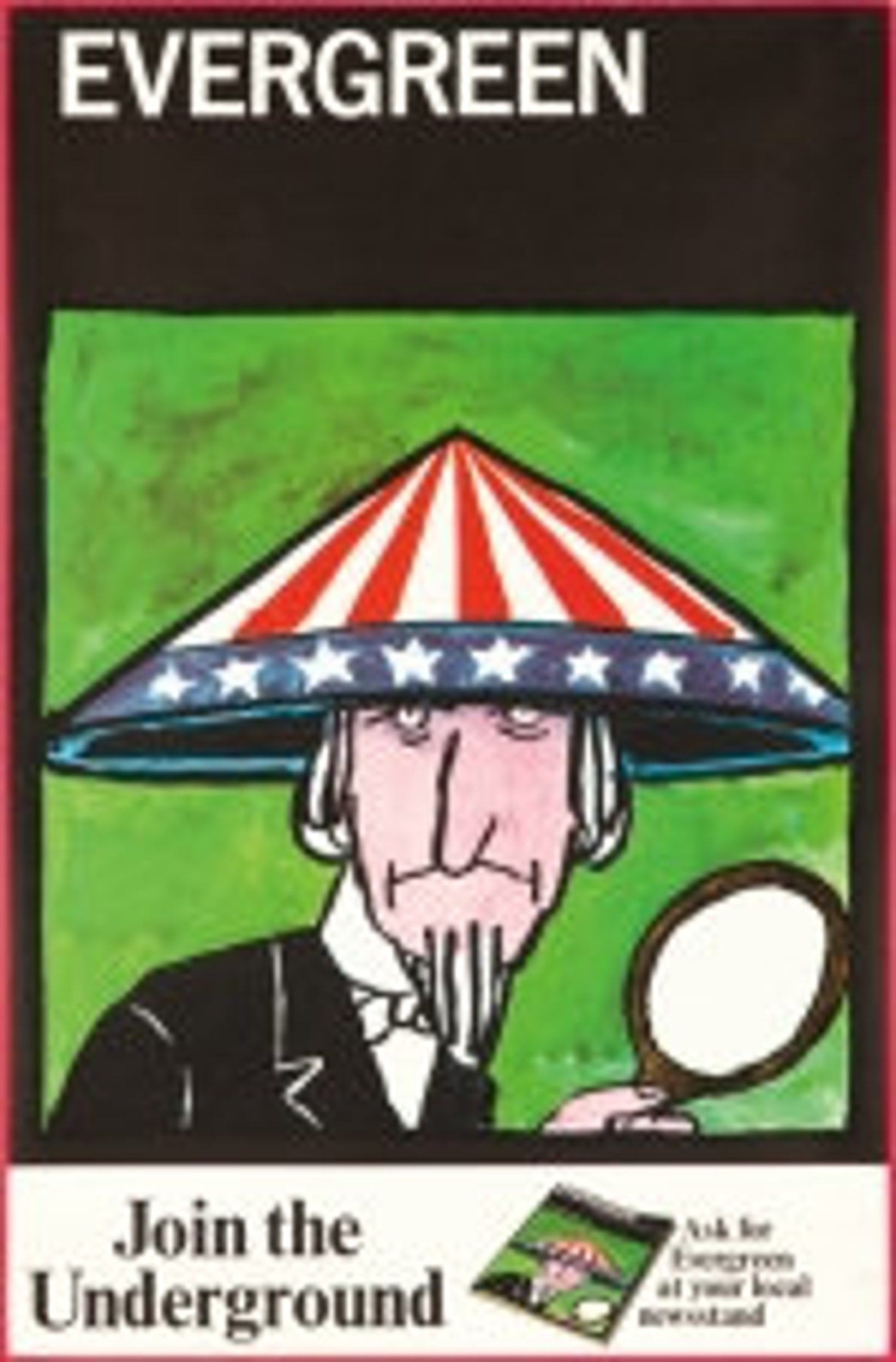 Evergreen february. Original Poster. 1967 Ungerer - Etsy