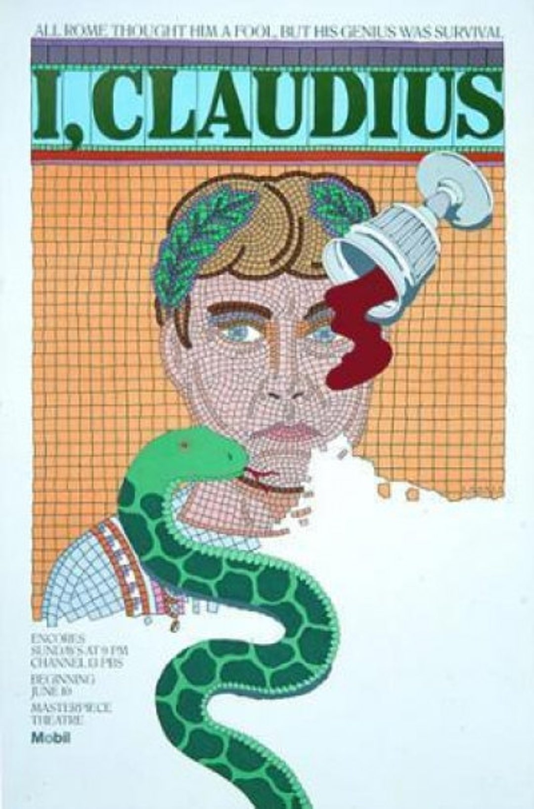 I, Claudius. Original Poster. 1977 - Etsy