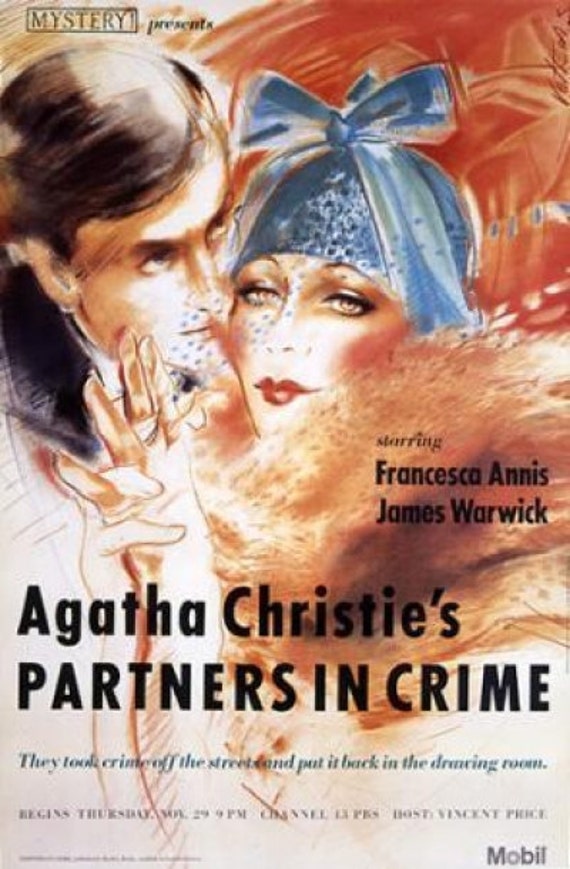 Agatha Christie's Partners in Crime. Original Poster. 1984 - Etsy