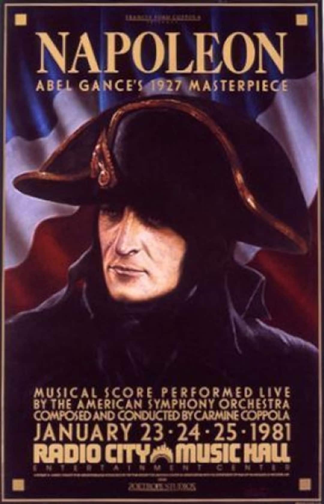 Napoleon. Original Poster. 1981 - Etsy