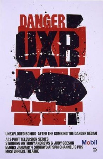 Danger UXB. Original Poster. 1981 - Etsy