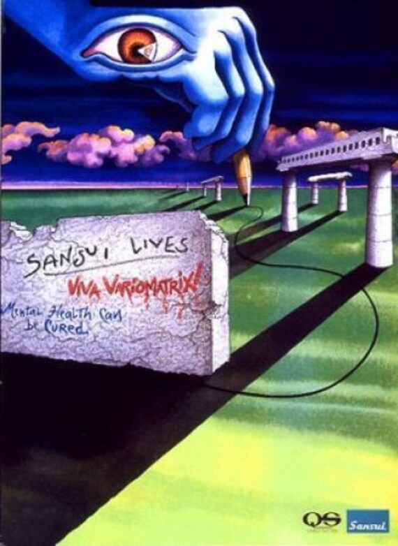 Sansui Lives. Original Poster. | Etsy