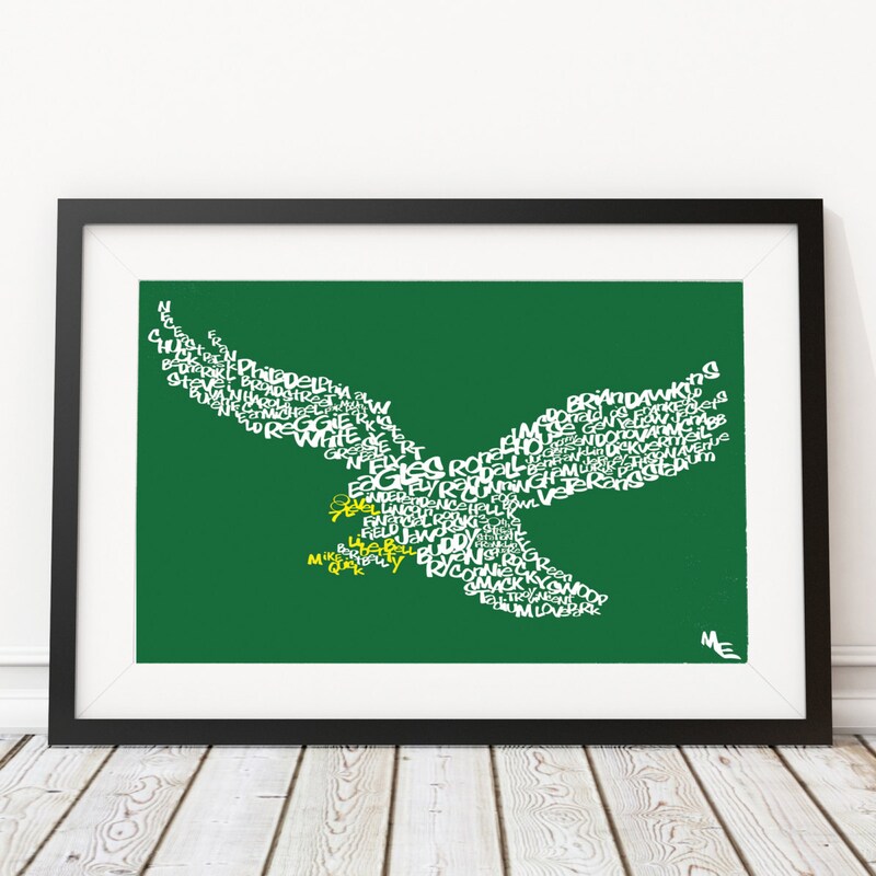 Philadelphia Eagles Art - Etsy