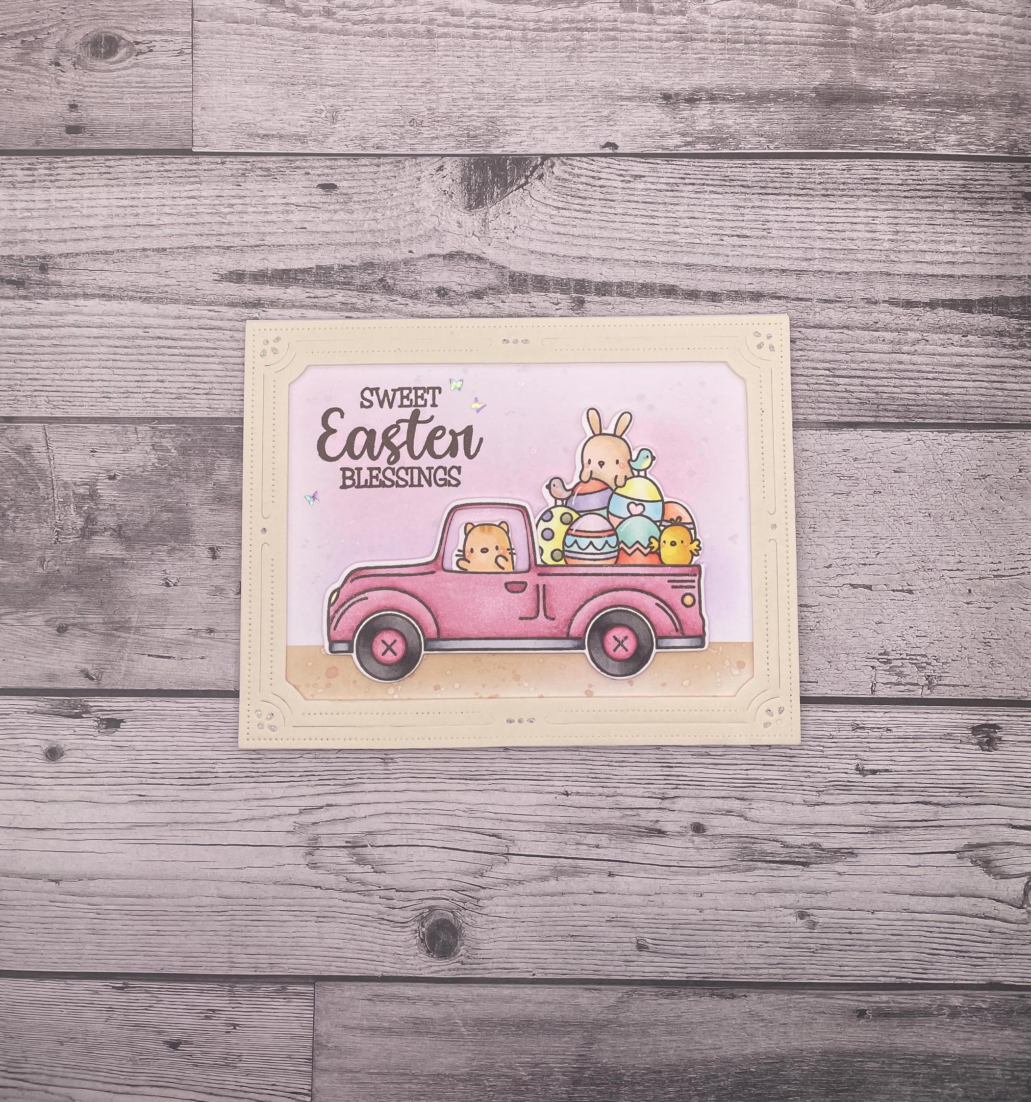 Sweet Easter Blessings Card - Etsy