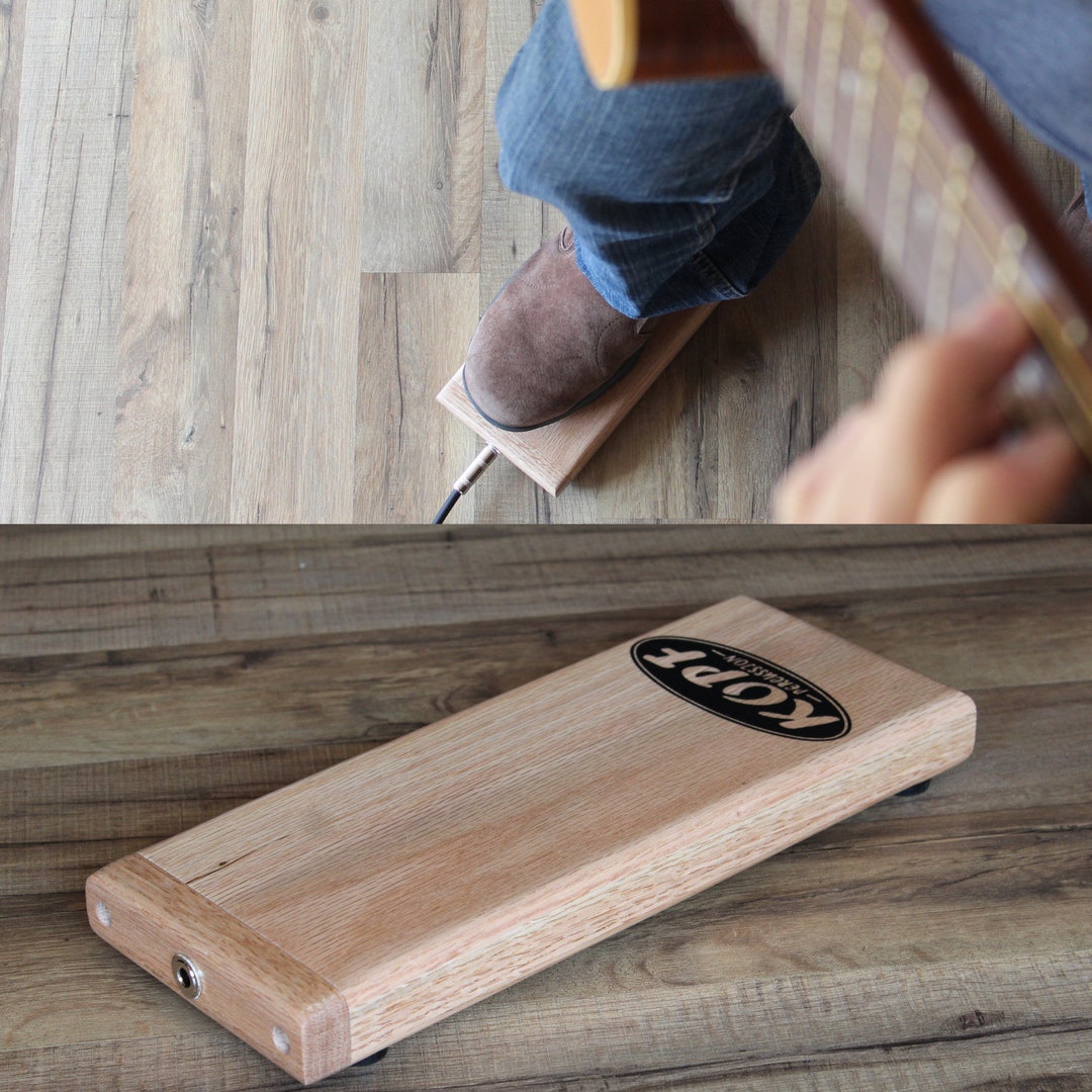 Oak Toekicker Acoustic Stompbox - Etsy