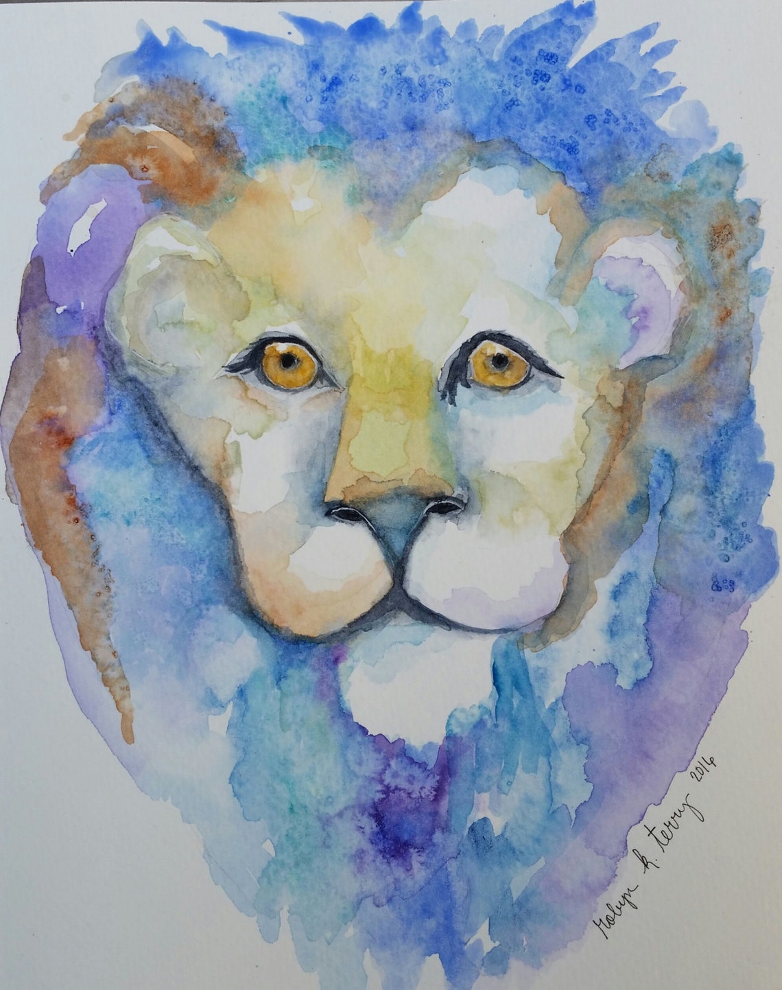 Aslan, 8x10 - Etsy