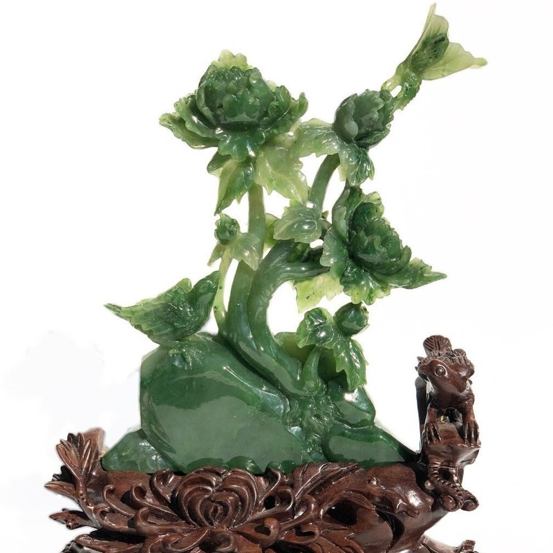 Jade Sculpture - Etsy UK