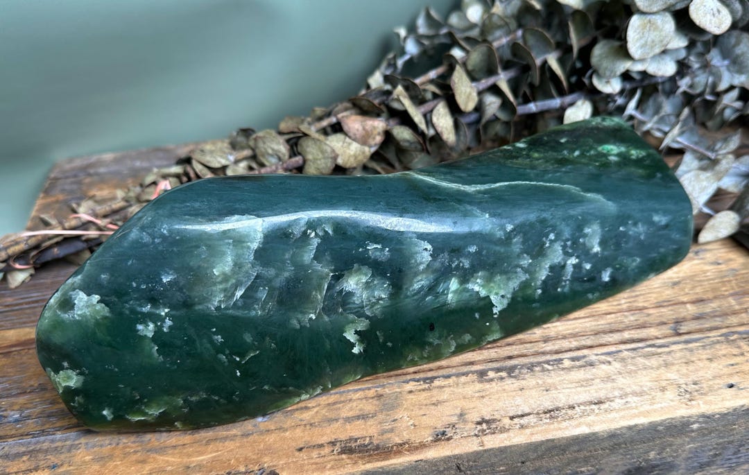 Espécime de Jade Nefrita do Depósito King Mtn, 2,10 libras - Etsy Portugal