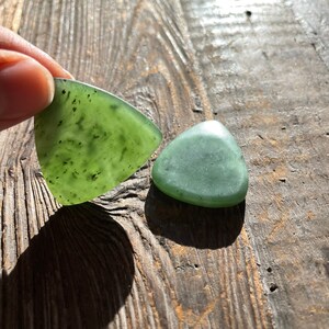 Jade Guitar Pick, Canadian Jade - Sold Individually - Etsy