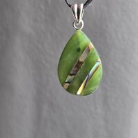 Column Burma Natural Jadeite Jade Pendant 8x30mm Bar Tube With 18k Gold ...