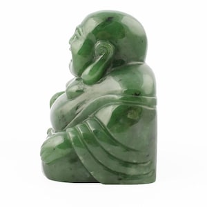 Canadian Nephrite Jade Happy Buddha - Etsy
