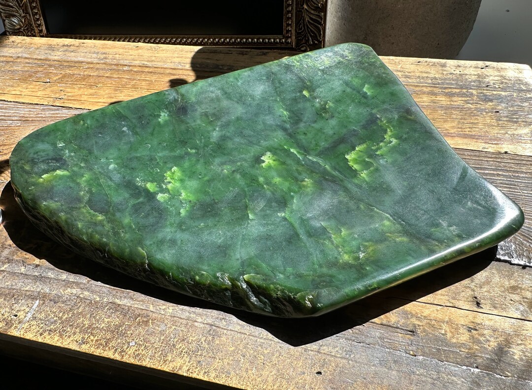 Large Canadian Jade Dish 2.3lbs, 8 - Etsy
