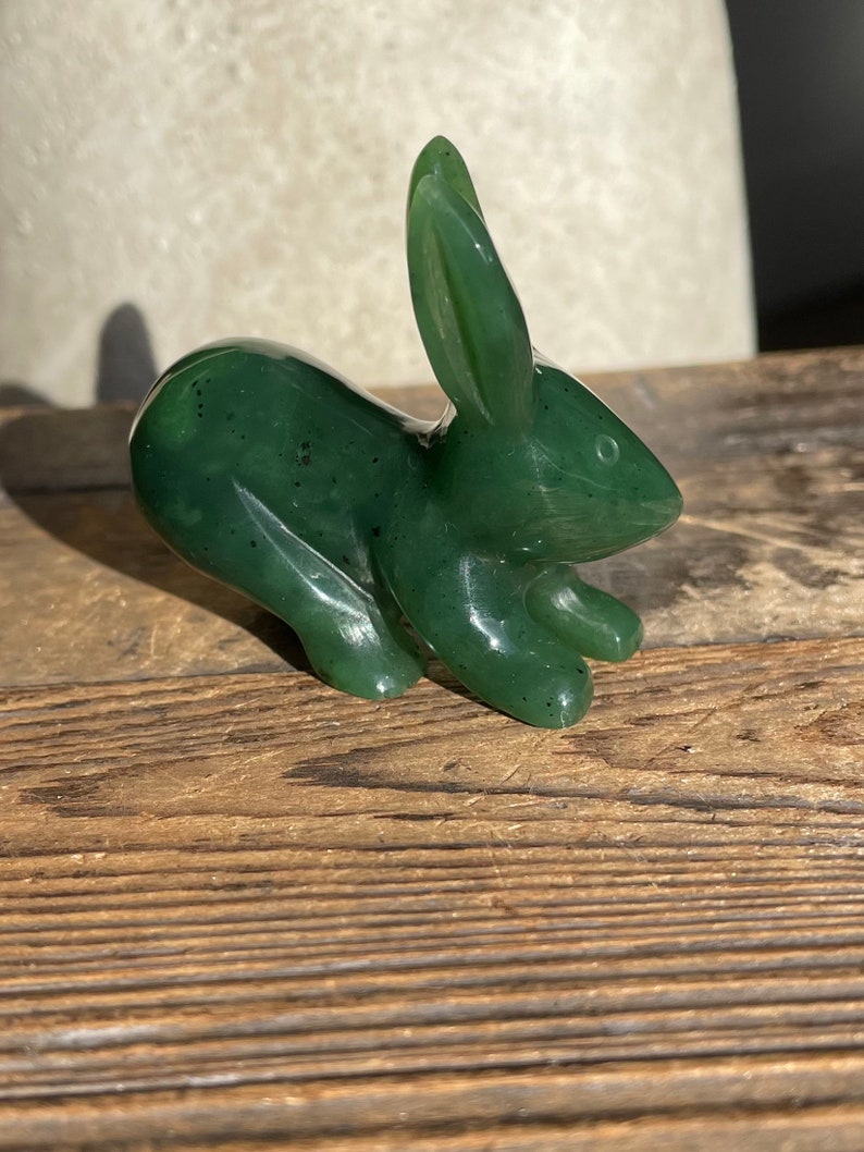 Canadian Nephrite Jade Jack Rabbit - Etsy