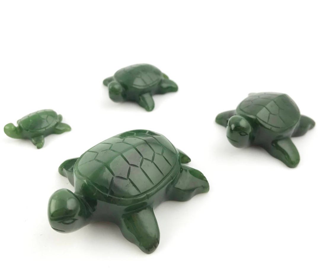 Canadian Jade Turtle Figurine (available in Multiple Sizes) - Etsy