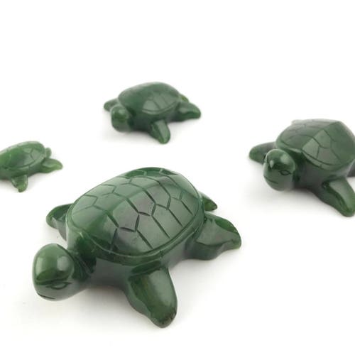 Jade Turtle Pendant Canadian Nephrite Jade available in 2 - Etsy