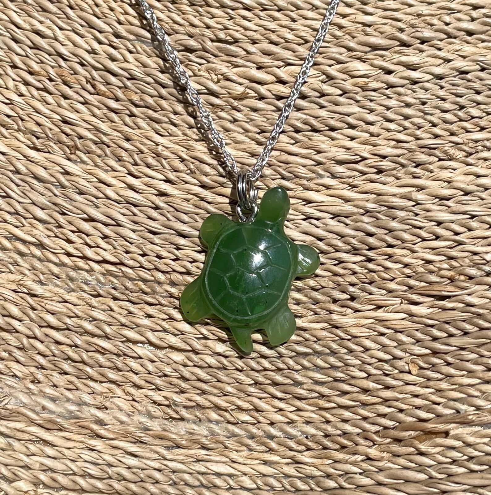 Jade Turtle Pendant Canadian Jade 20mm - Etsy