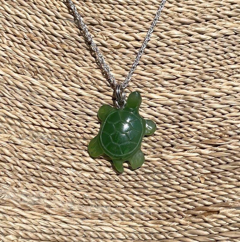 Jade Turtle Pendant Canadian Jade 20mm - Etsy
