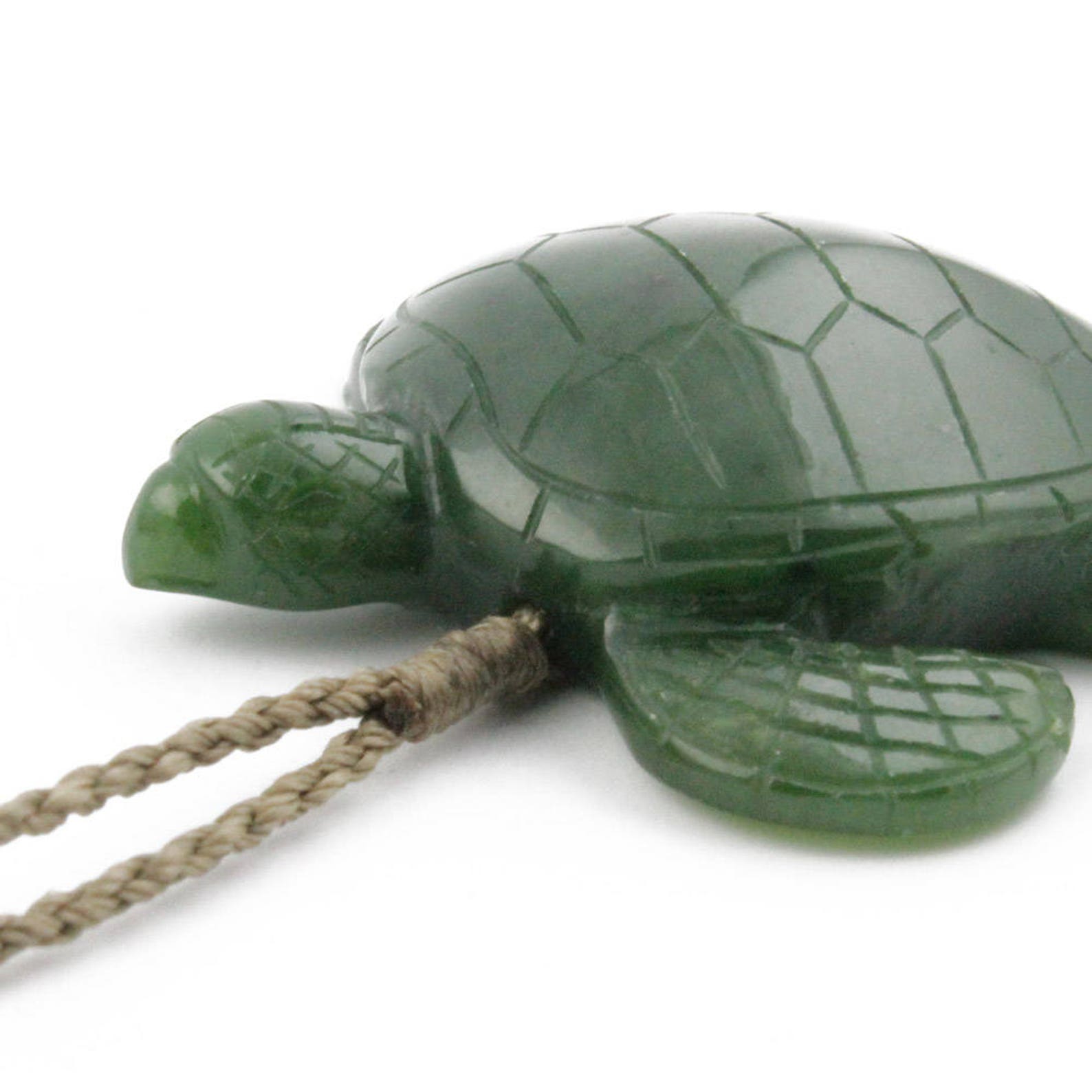 Jade Turtle Pendant Canadian Nephrite Jade available in 2 - Etsy