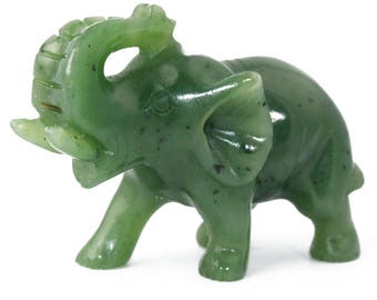 Jade elephant | Etsy