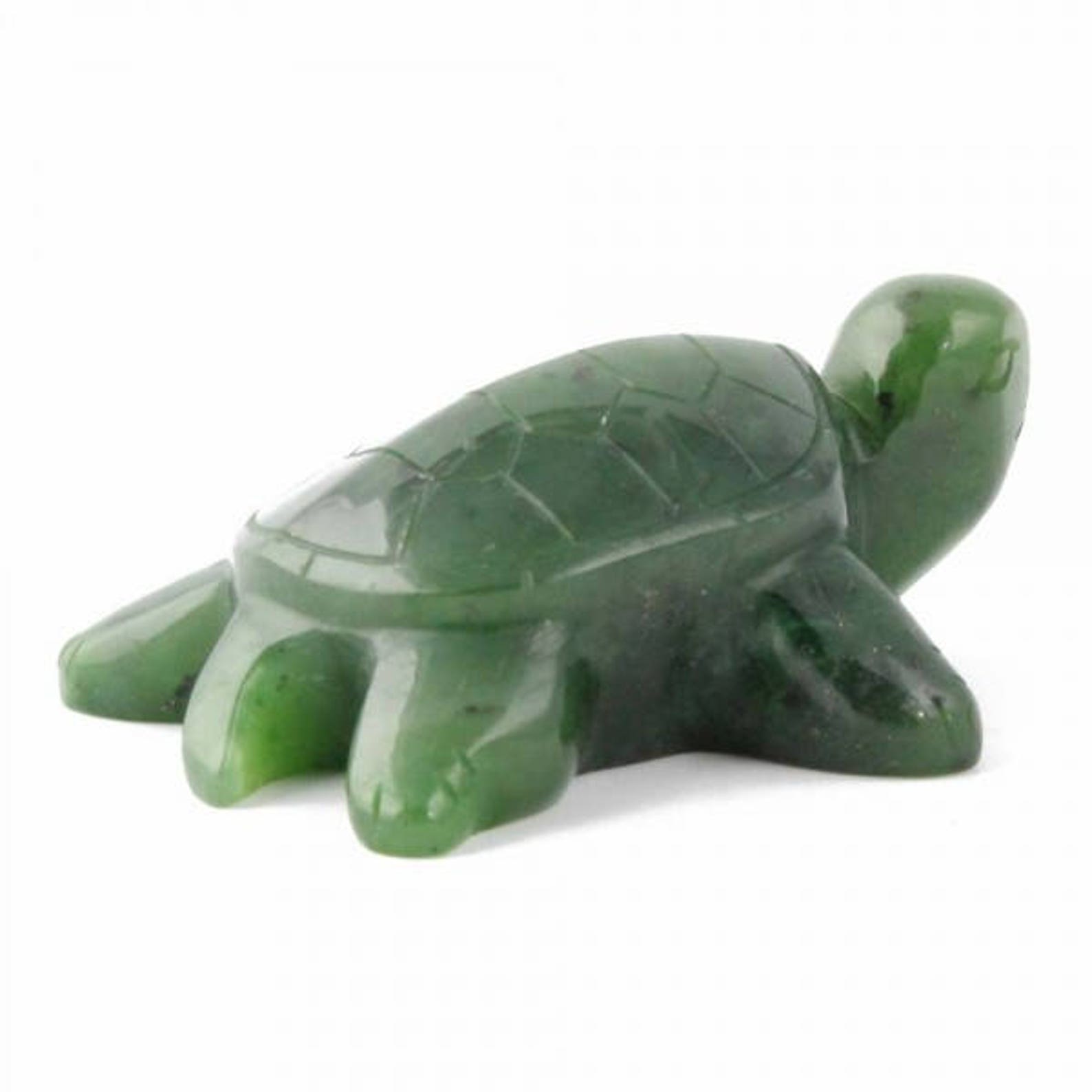 Canadian Jade Turtle Figurine (available in Multiple Sizes) - Etsy