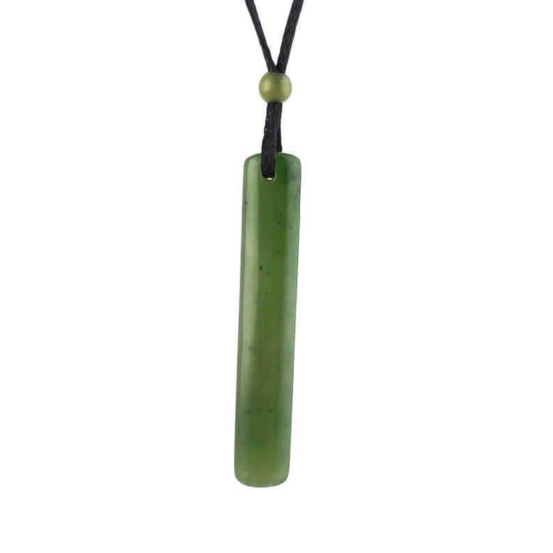Jade Drop Pendant, 1.4" Canadian Nephrite Jade Jewelry - Etsy