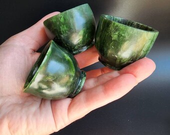 Jade Teacup - Etsy