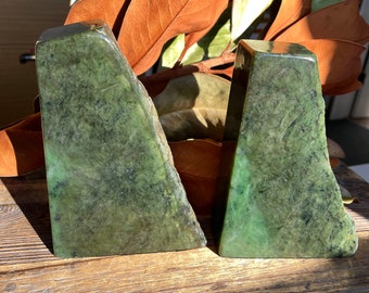 Jade Bookends - Etsy