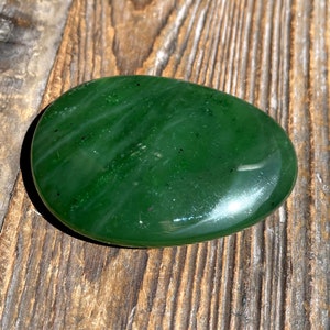 Canadian Nephrite Jade Worry Stone - Etsy