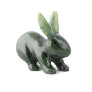Canadian Nephrite Jade Jack Rabbit - Etsy