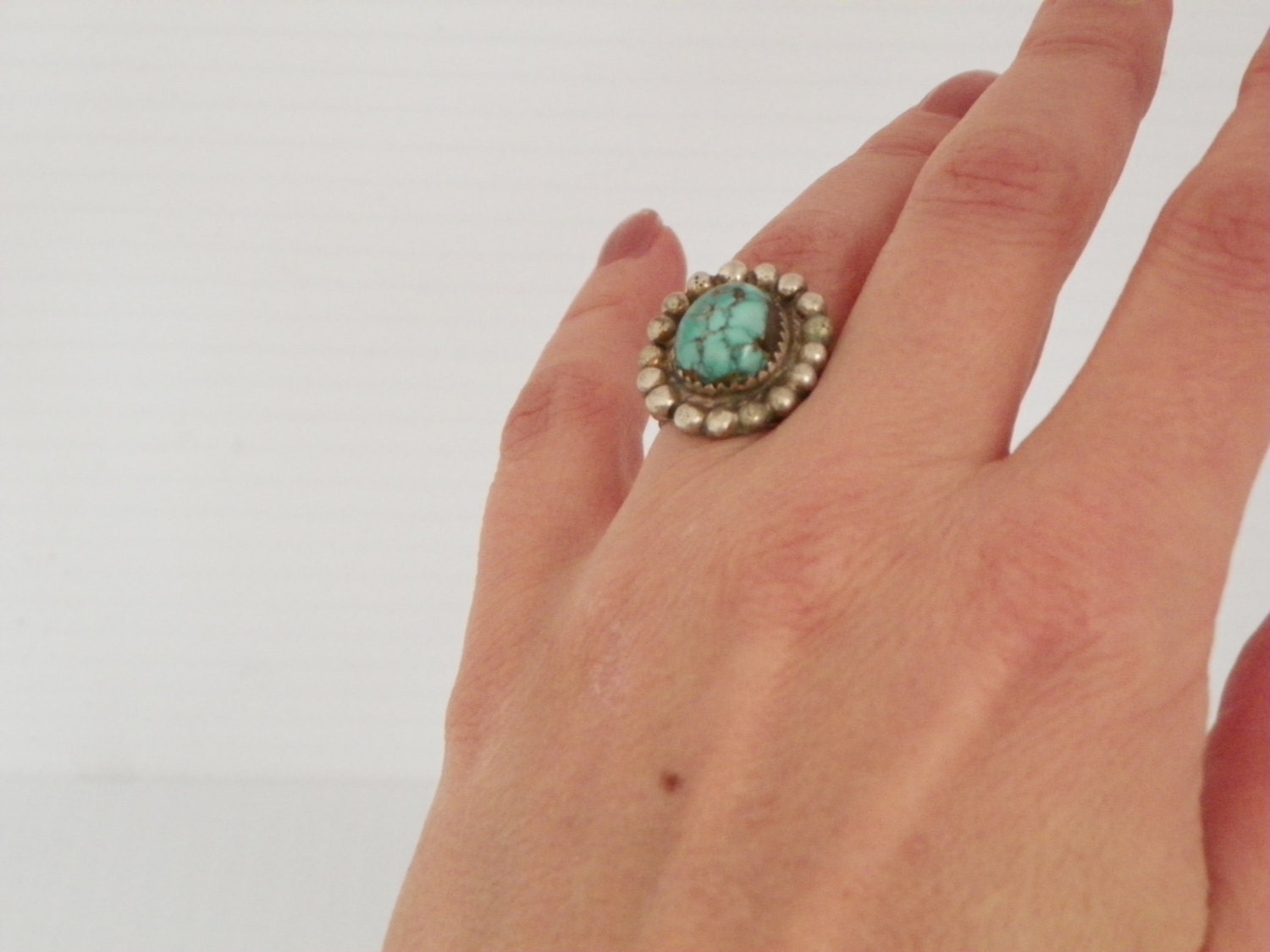 Ladies Turquoise Ring - Etsy