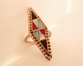 Zuni Turquoise Ring | Etsy