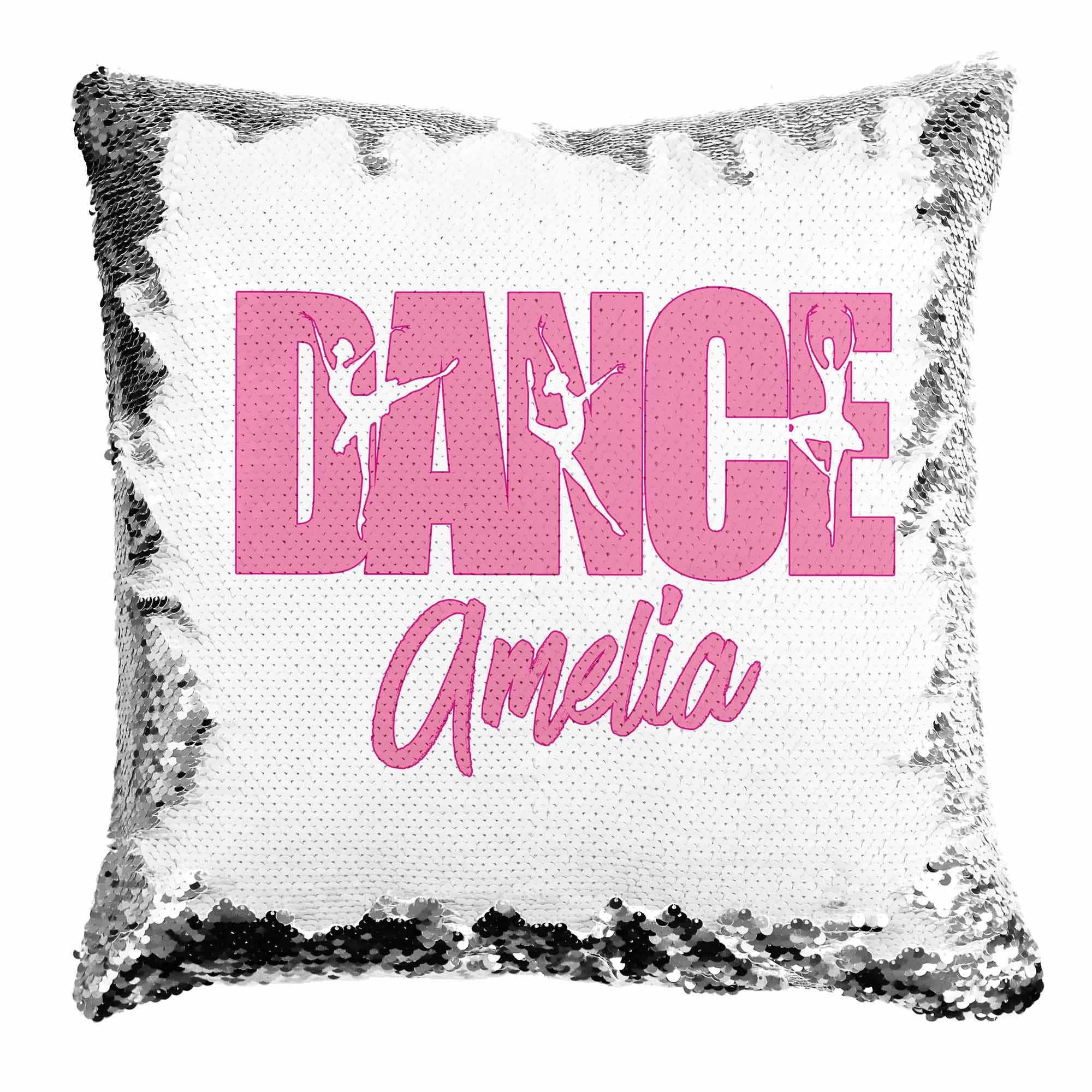 Personalized Dance Sequin Pillow Magic Dance Sequin Pillow Dance Pillow ...