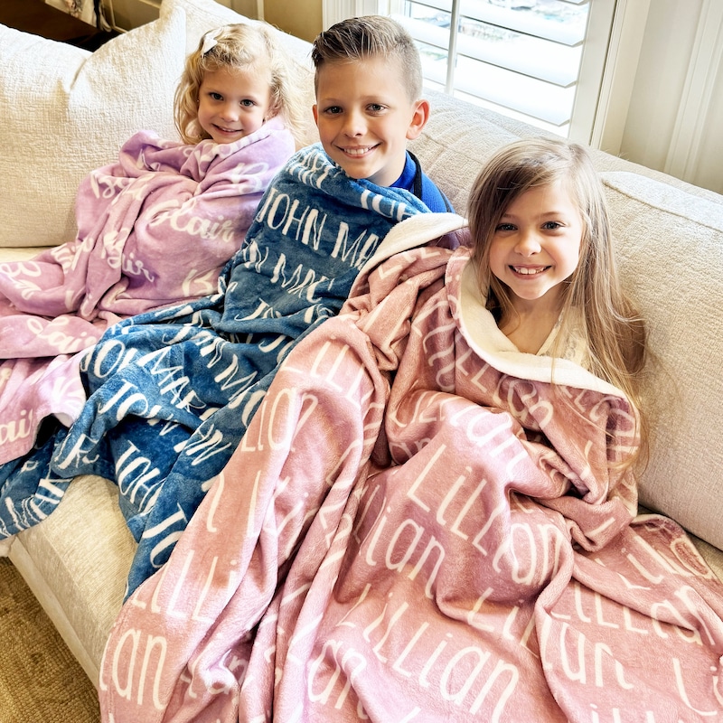 Personalized Blanket - Etsy