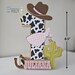 My First Rodeo Birthday Decoration / First Birthday Party Theme / 8.5 ...
