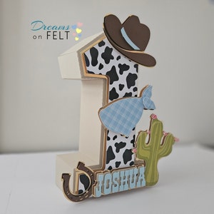 My First Rodeo Birthday Decoration / First Birthday Party Theme / 8.5 ...