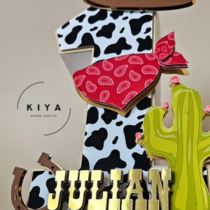 My First Rodeo Birthday Decoration / Cowboy or Cowgirl Party Theme / 8. ...