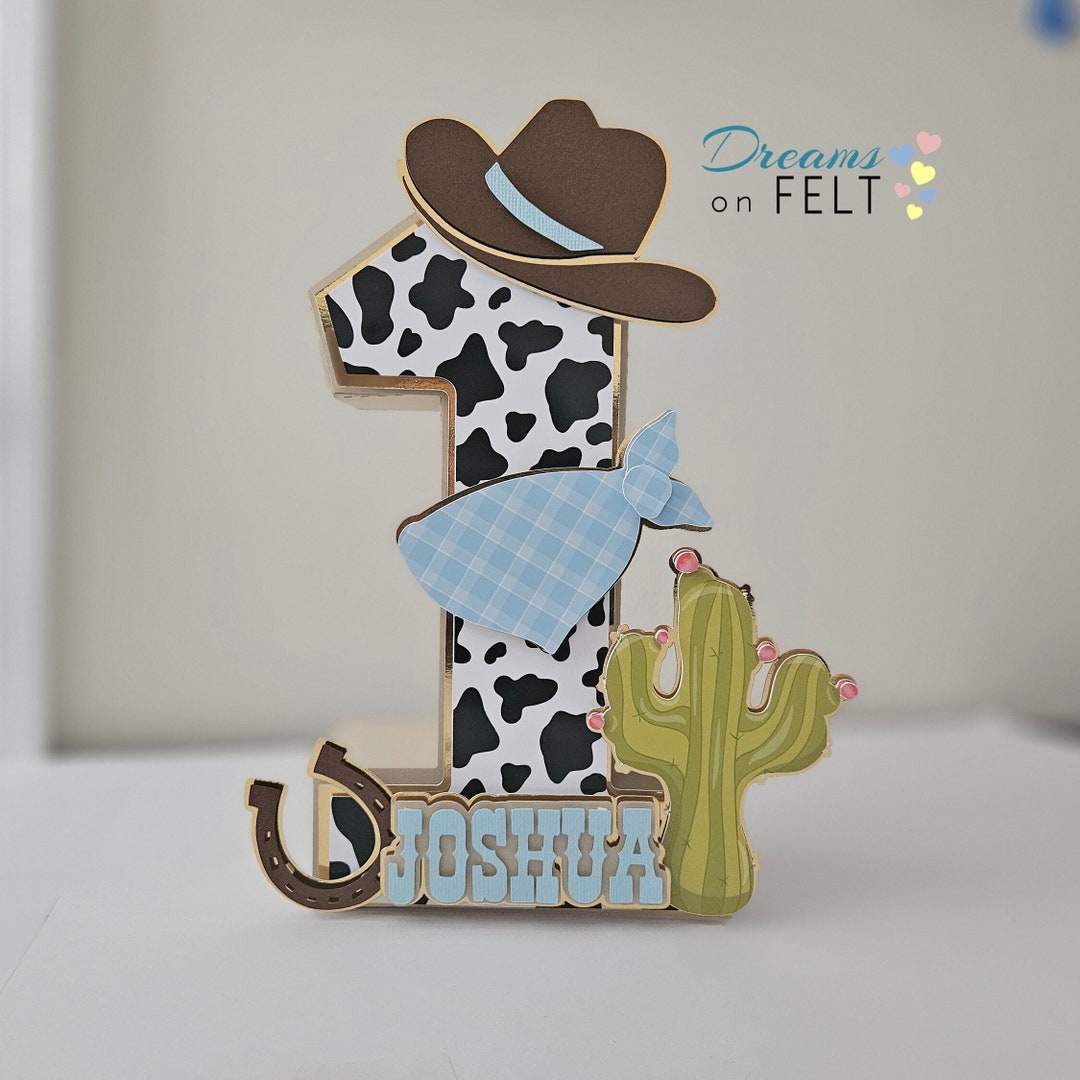 My First Rodeo Birthday Decoration / First Birthday Party Theme / 8.5 ...