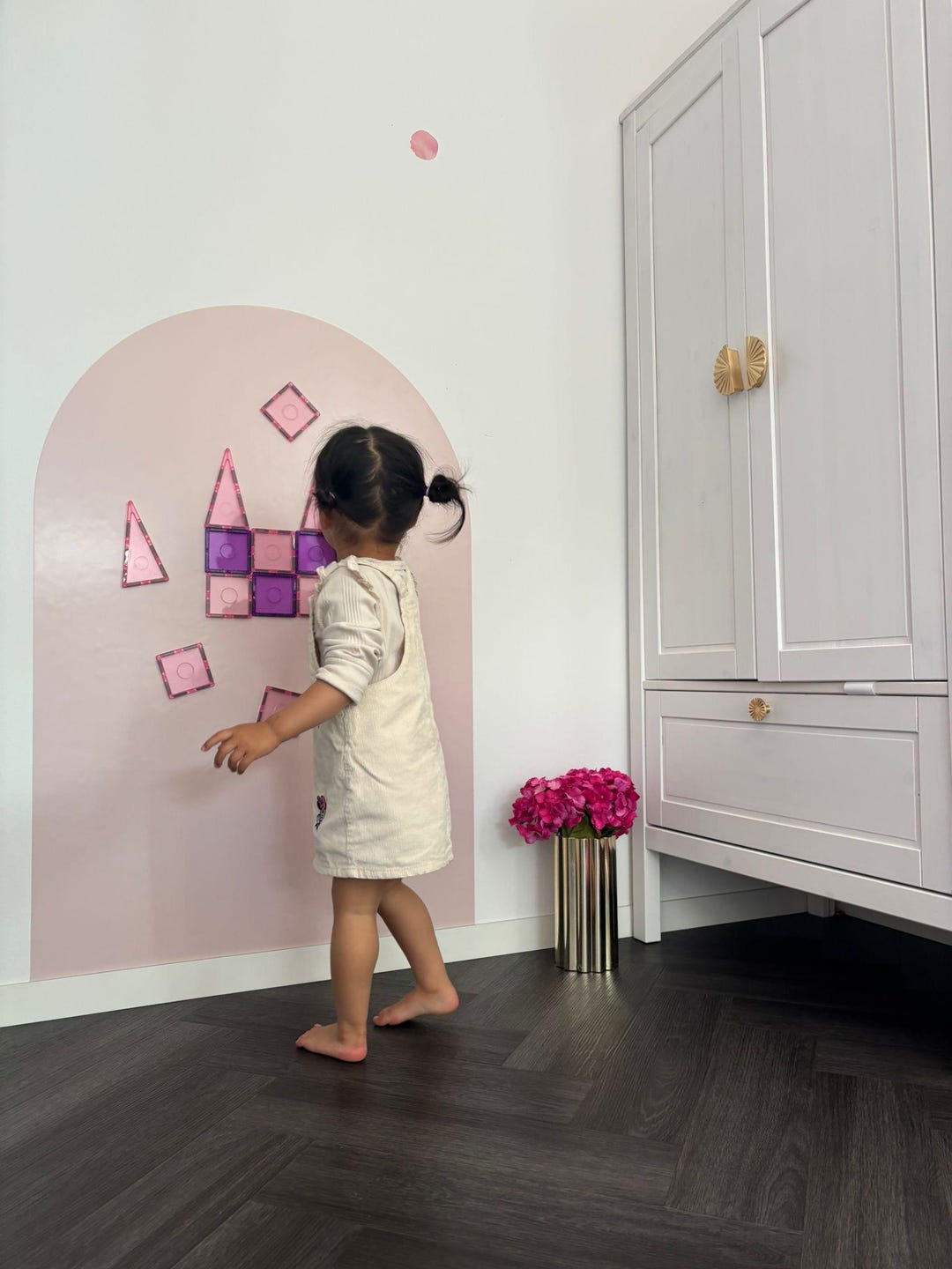 Magnetic Chalkboard Wall Decal Magnetic Wall Decal Playroom Montessori ...
