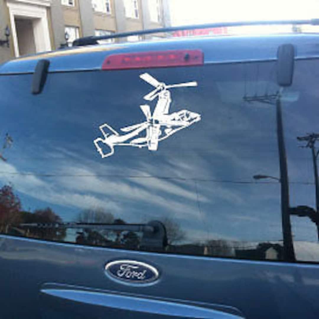 Osprey V-22 Vinyl Decal Lg © 2013 Laced up Decals Sku:osprey Bell ...