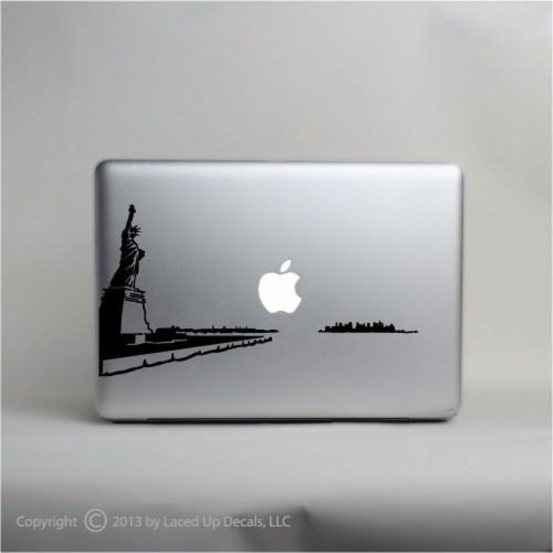 New York Skyline Laptop Skin Vinyl Decal © 2013 Laced up Decals Sku:new ...