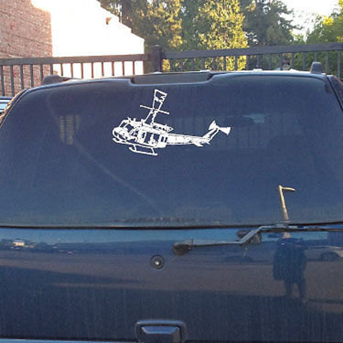 UH-1 Iroquois Vinyl Decal Lg © 2013 Laced up Decals SKU:UH-1 Iroquois ...