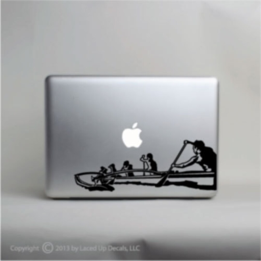 Polynesian Outrigger Canoe Vinyl Decal Sm © 2013 Laced up Decals Sku ...