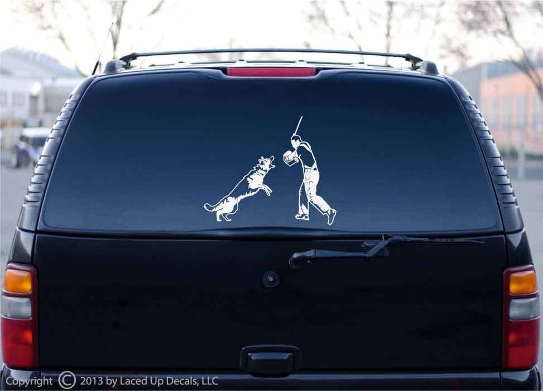 Schutzhund Training Vinyl Decal Lg © 2013 by Laced up Decals Sku ...
