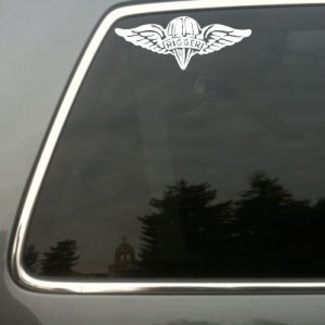 US Army Parachute Rigger Badge Vinyl Decal Small © 2013 Laced up Decals ...