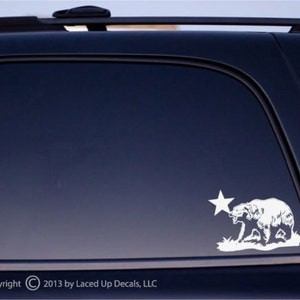 Norcal California Flag Decal Sticker Small © 2013 Laced up Decals SKU ...