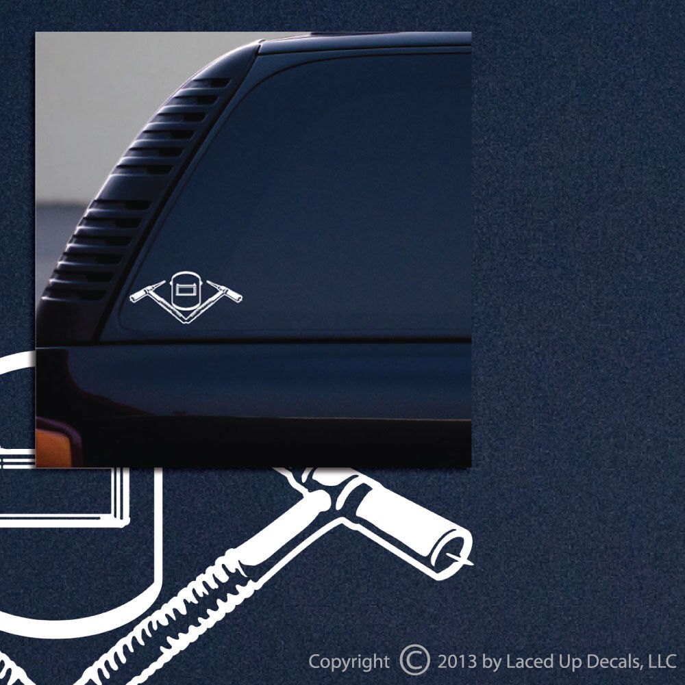 Tig Welding Vinyl Decal Small © 2013 by Laced up Decals Sku:tig Welding ...