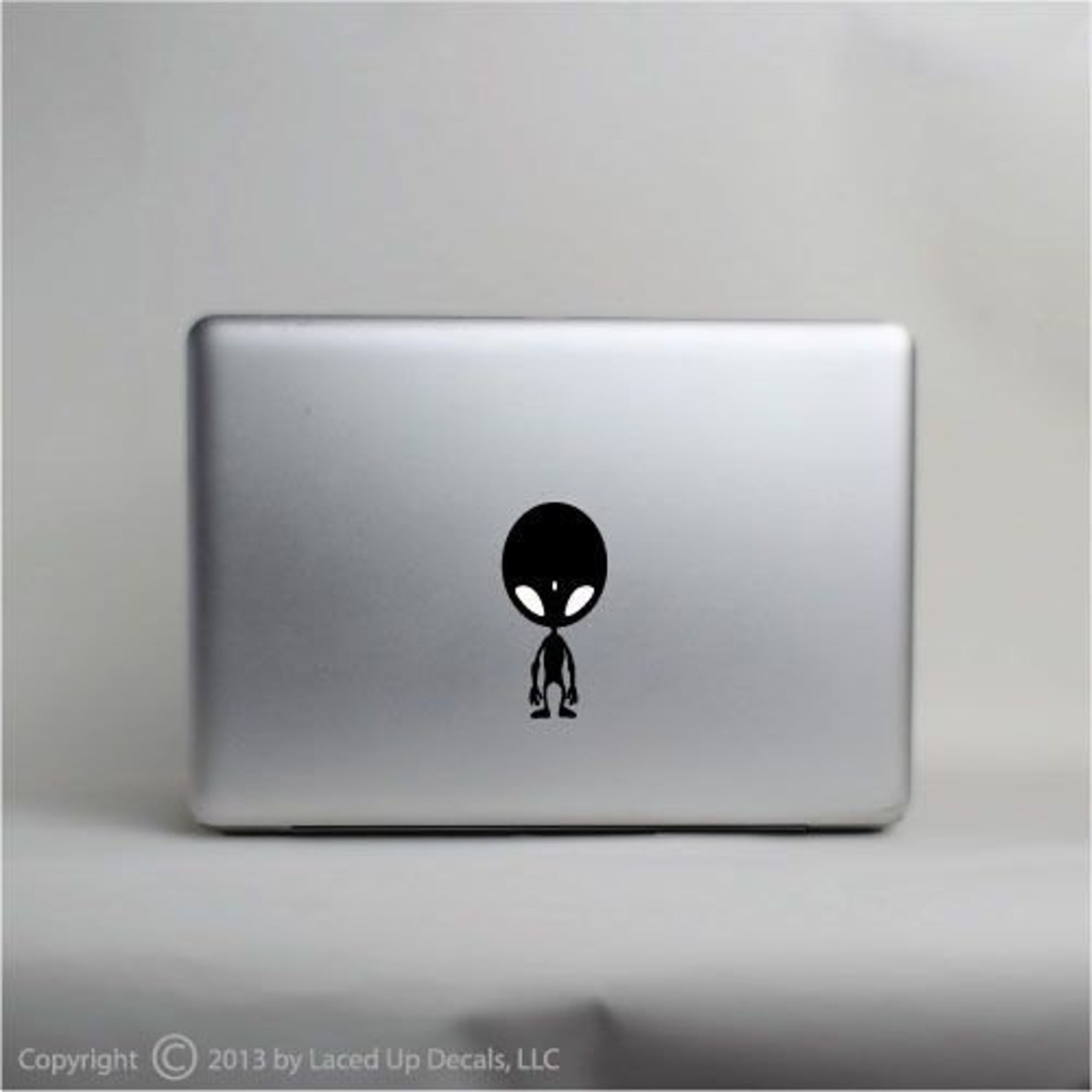 Alien Apple Head MacBook Pro Vinyl Decal Sticker © 2013 Laced up Decals ...