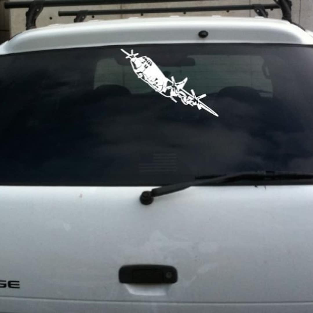 Lockheed AC-130 Spectre Gunship Vinyl Decal Large © 2013 Laced up ...